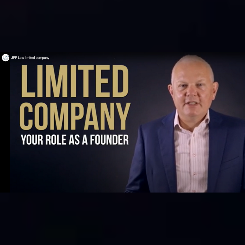 Start Ups - The Founder's Roles and Responsibities - JPP Law
